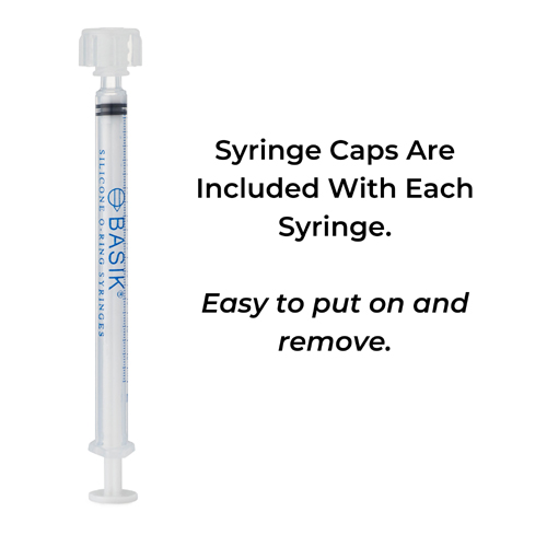 Basik 1cc O-Ring Syringes Sterile
