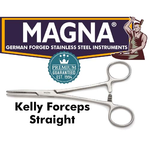 Kelly Forceps - Stainless