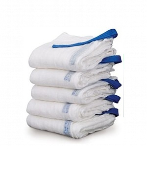 Laparotomy lap sponges pre-washed 100% cotton